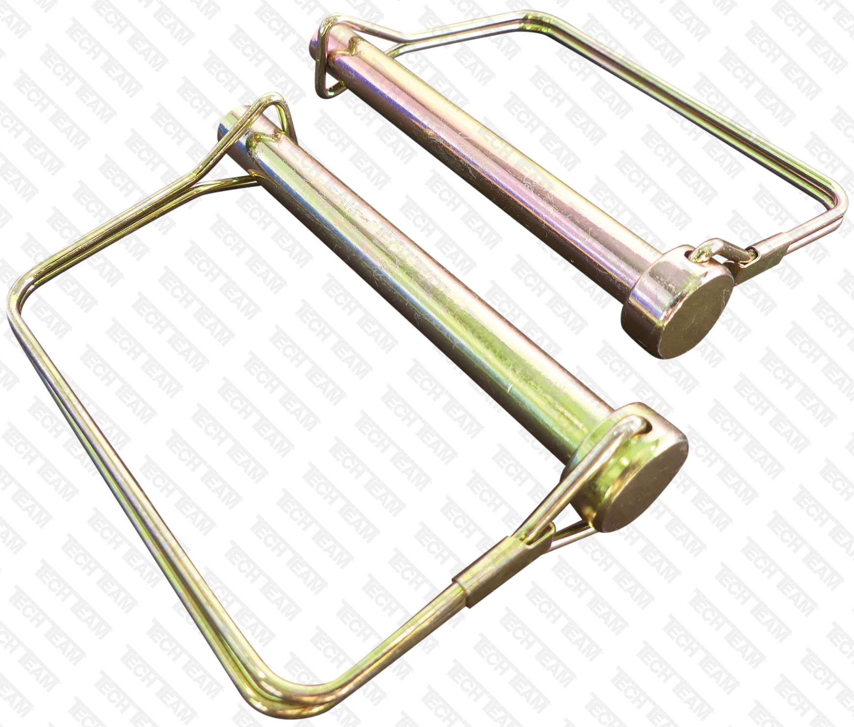 Square Double Wire Lock Pin, .375 in x 3.125 in, 2 Pieces #00844 - Tech ...